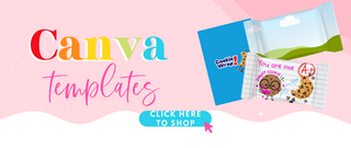 Party Favor Templates and Mockups for Canva – Pretty Party and Crafty