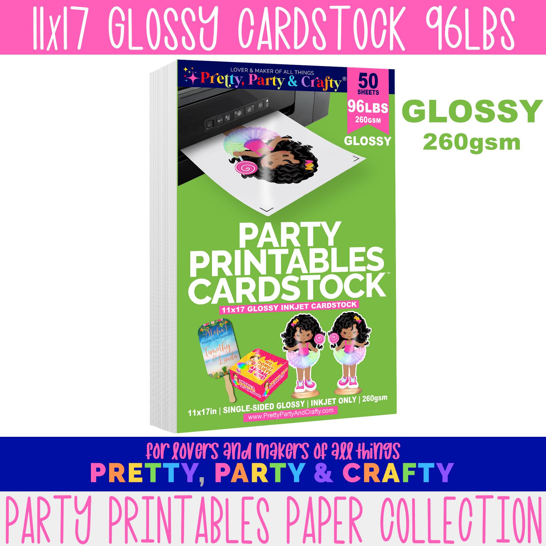 Cardstock – Pretty Party and Crafty