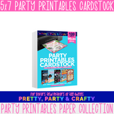 Party Printables Paper – Pretty Party and Crafty