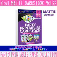Cardstock – Pretty Party and Crafty