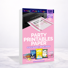 Party Printables Paper – Pretty Party and Crafty